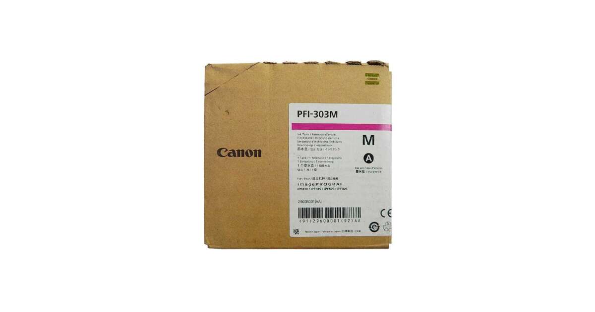 CANON PFI-303M Cartuș de cerneală pentru imprimanta iPF820, CANON ...
