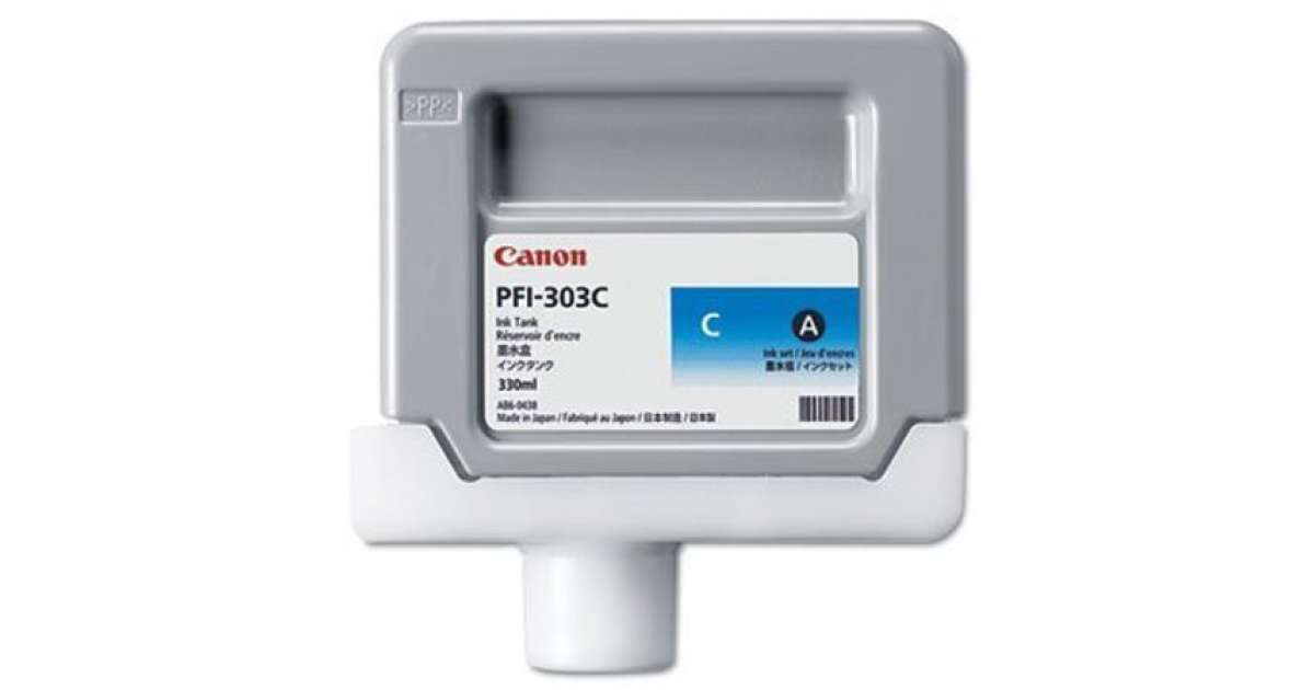CANON PFI-303C Cartuș de cerneală pentru imprimanta iPF820, CANON, cyan ...