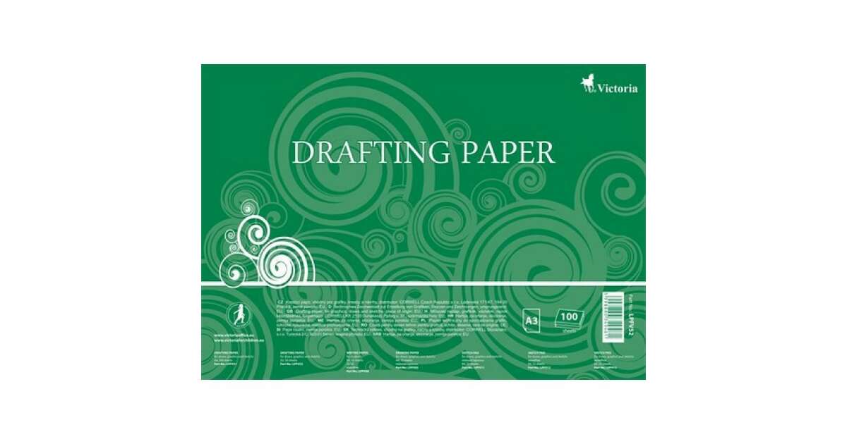 VICTORIA Fișă de desen tehnic, A3, VICTORIA | Pepita.com