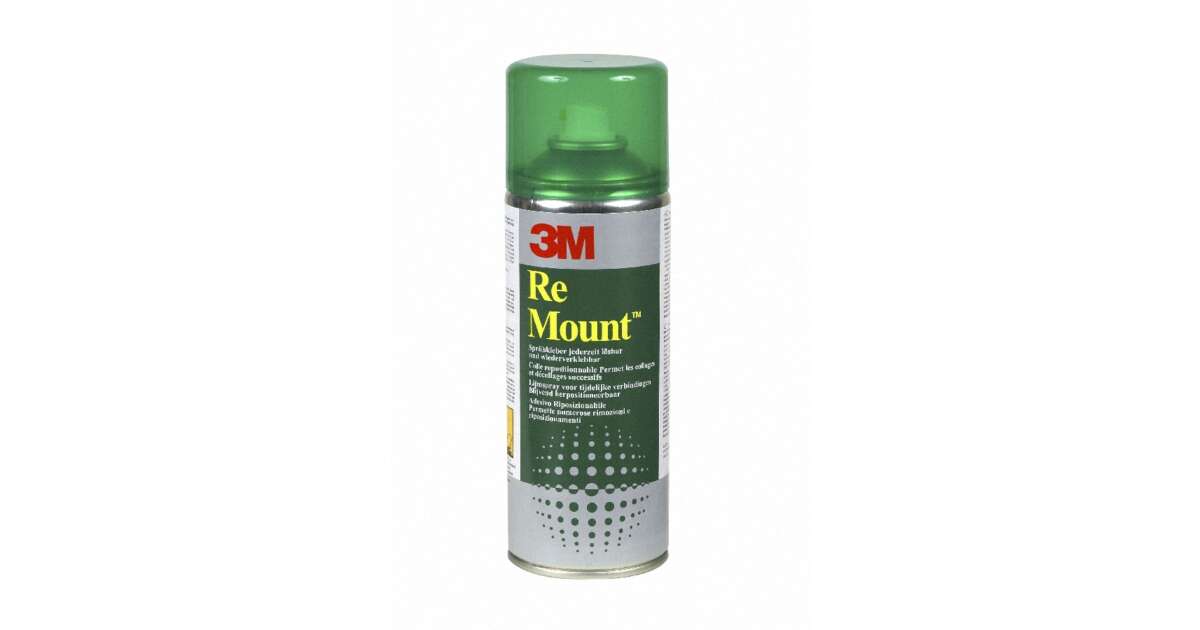 3M SCOTCH Ragasztó spray, 400 ml, 3M SCOTCH ReMount | Pepita.hu