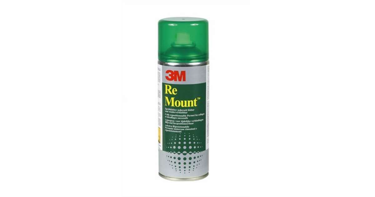 3M SCOTCH Spray adeziv, 400 ml, 3M SCOTCH ReMount | Pepita.com