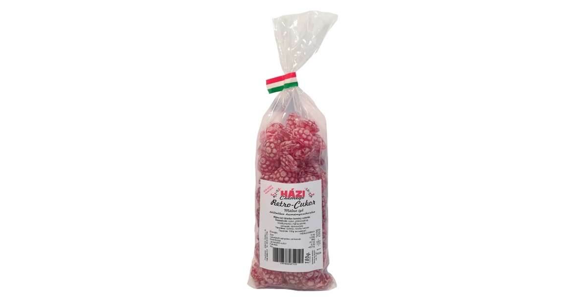 Házi Csemege 130G Retro Málnás Cukor | Pepita.hu