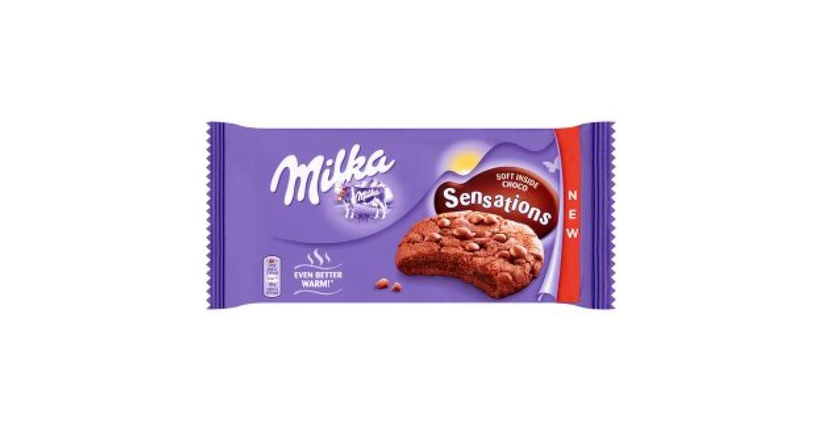 Milka Keksz 156G Cookies Sensations Soft Inside Choco | Pepita.hu