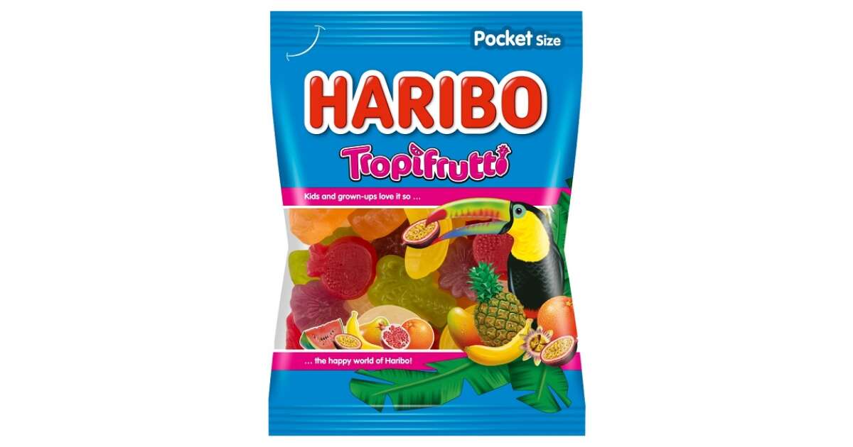 Haribo 100G Tropifrutti | Pepita.hu