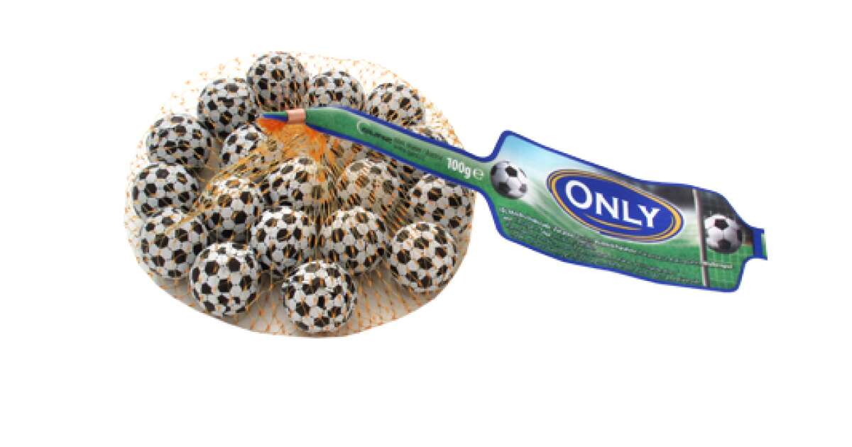 ONLY Focilabda Csokoládé - 100g | Pepita.hu