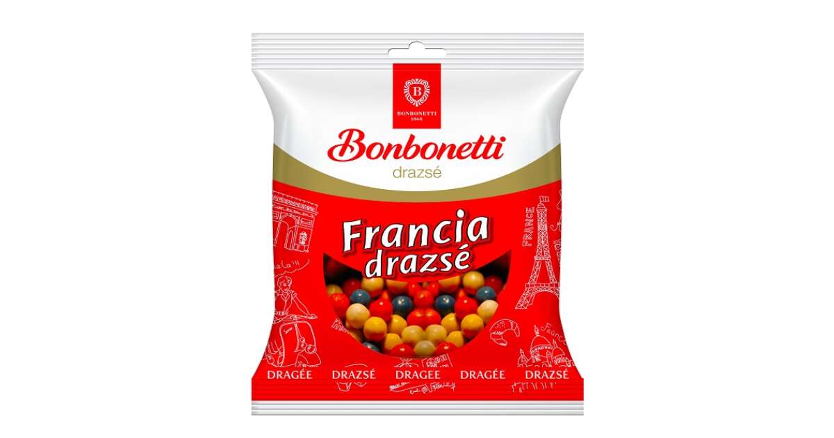 Bonbonetti Francia Drazsék - Kakaós - 70g | Pepita.hu