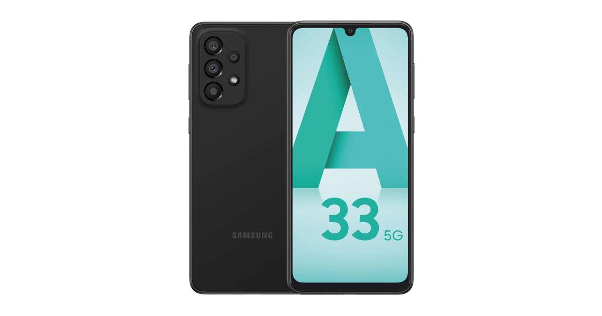 Samsung A336B Galaxy A33 5G DS 128GB (6GB RAM) - Fekete | Pepita.hu