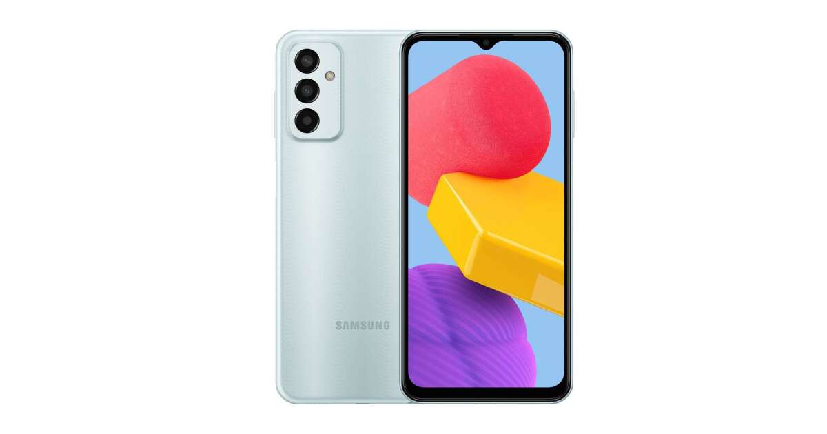 Samsung M135F Galaxy M13 LTE DS 64GB (4GB RAM) - Kék + Hydrogél fólia ...