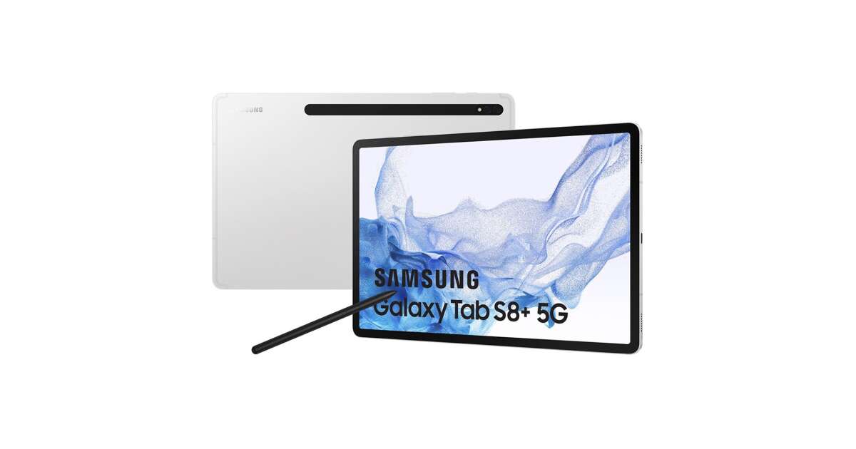 Samsung Sm X806b Galaxy Tab S8 12 4 Wi Fi 5g 128gb 8gb Ram Ezüst