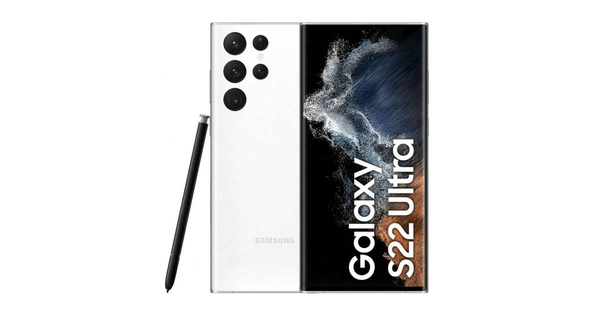 Samsung S908B Galaxy S22 Ultra 5G DS 512GB (12GB RAM) - Fehér | Pepita.hu