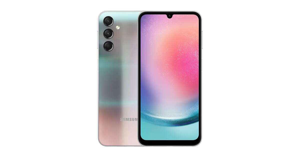 Samsung A245F Galaxy A24 DS 128GB (6GB RAM) - Ezüst | Pepita.hu