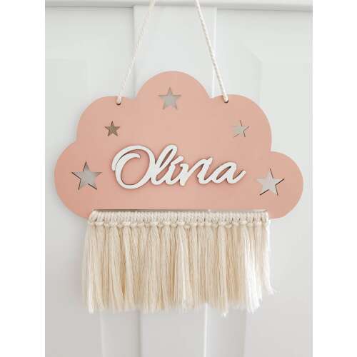 Felhő Névtábla Névtábla - 02_háttér színe: Jégkék, Névtábla - 03 ...