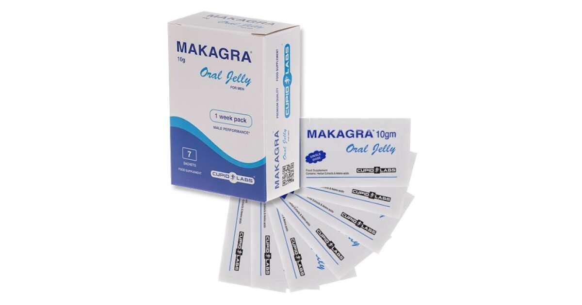 MAKAGRA ORAL JELLY POTENCIANÖVELŐ ZSELÉ FÉRFIAKNAK - 7 DB | Pepita.hu