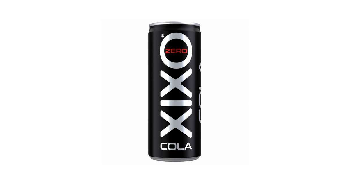 Üdítőital 0,25l XIXO Cola Zero 24 db/csom | Pepita.hu