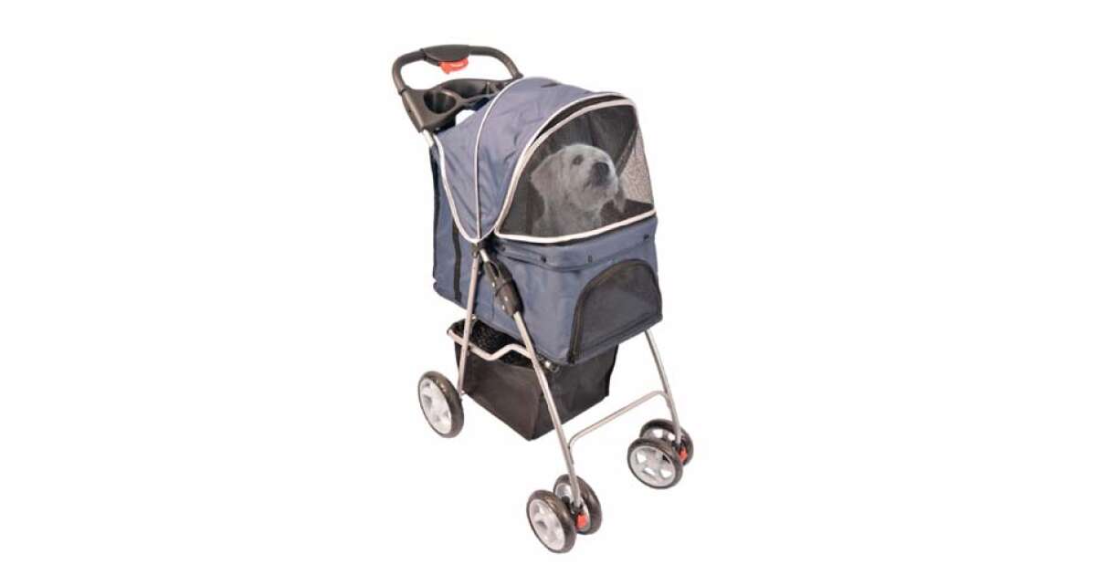 DUVO+ Buggy Kočík pre psa - 4 kolesá - 80x46x100cm | Pepita.com