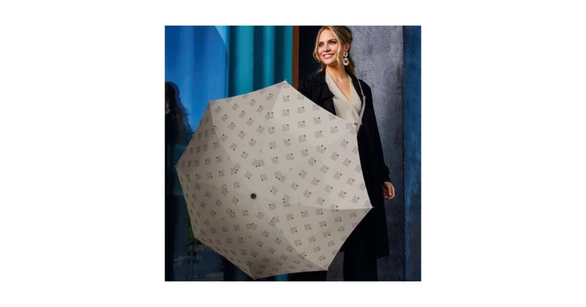 Doppler Fiber Night Sky női automata esernyő - drapp | Pepita.hu