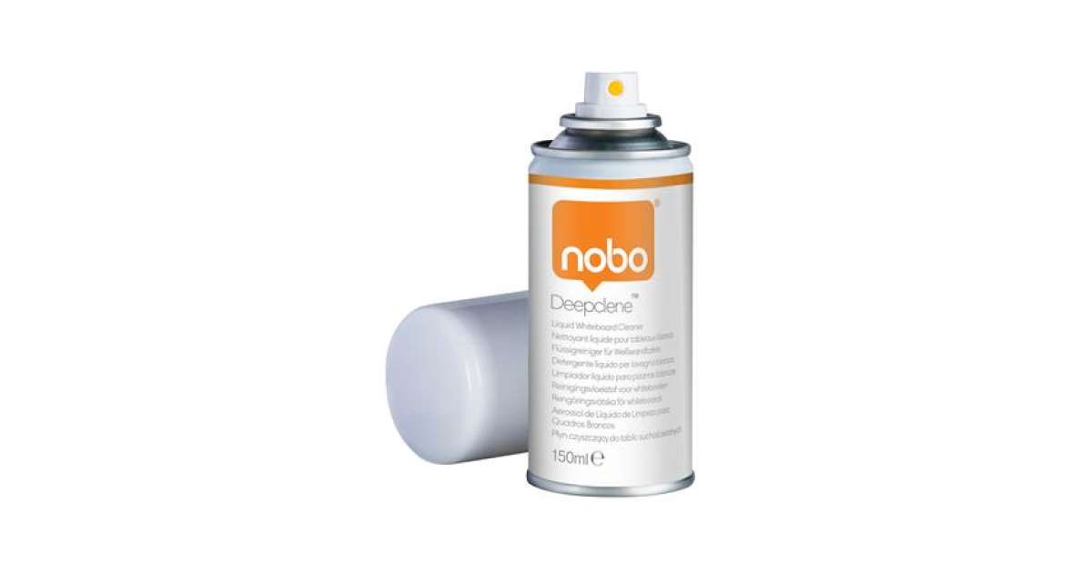 NOBO Tisztító aerosol spray fehértáblához 150 ml, NOBO | Pepita.hu