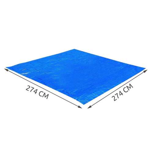 Medence alátét - PVC - 274 x 274 cm | Pepita.hu