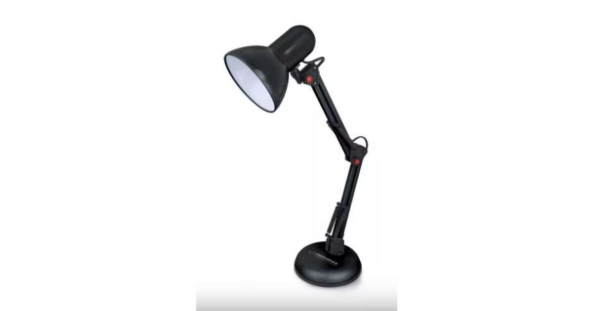 Esperanza Avior table lamp, E27 socket, black | Pepita.com