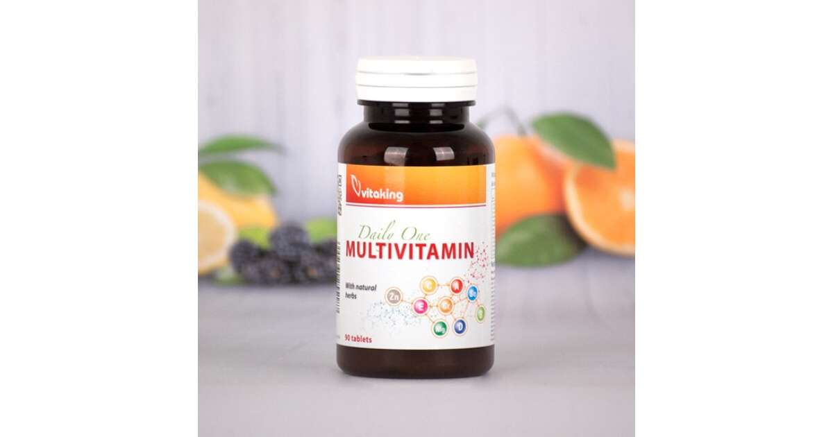 Vitaking Daily One multivitamin (90) tabletta | Pepita.hu