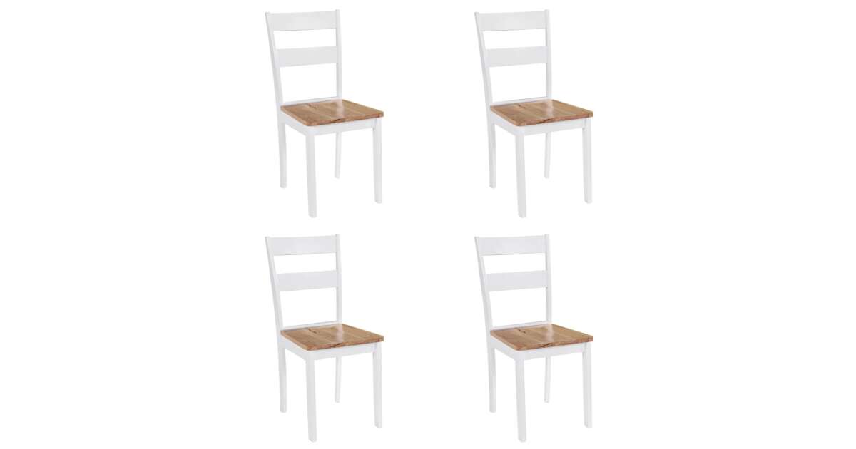 Gumifa Étkezőszék - 4 db - Fehér | Pepita.hu