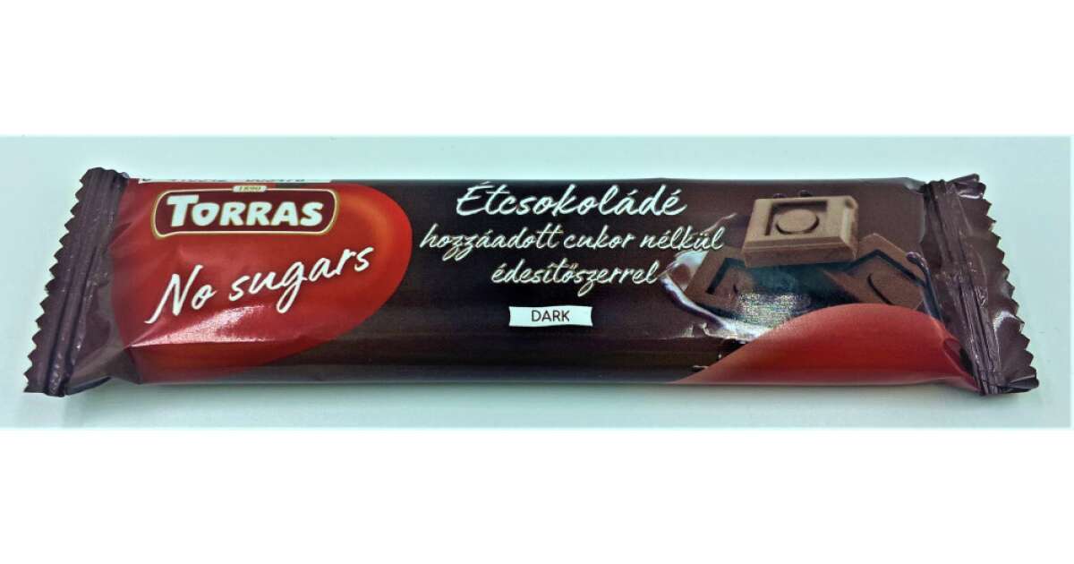 Torras Étcsokoládé 30g hozzáadott cukor nélkül | Pepita.hu