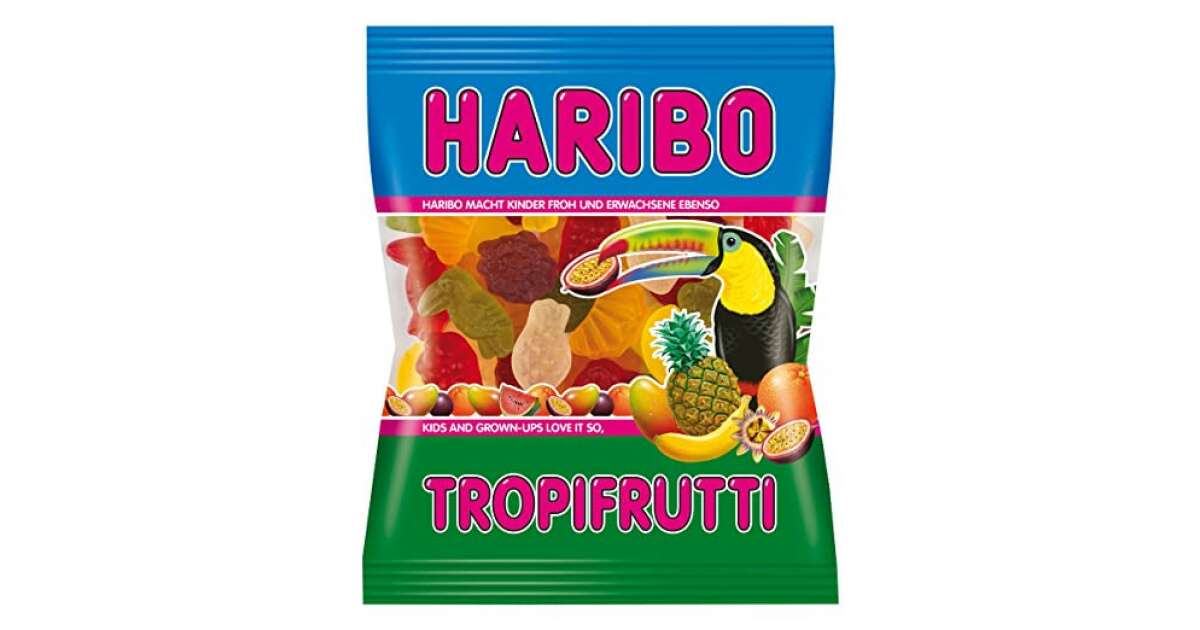 Haribo Tropifrutti Gumicukor - Trópusi Gyümölcsök - 1 kg | Pepita.hu