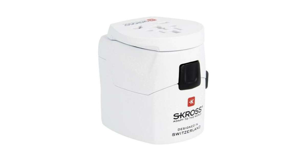 Skross PRO WORLD Utazási Adapter | Pepita.hu