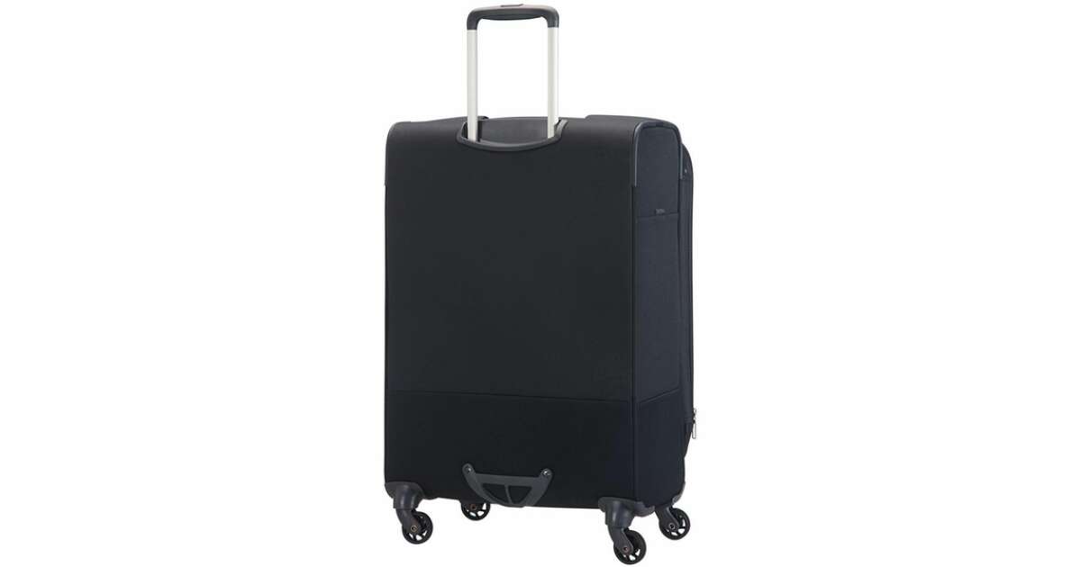 Samsonite Base Boost Spinner expandable soft top medium suitcase 66cm # ...