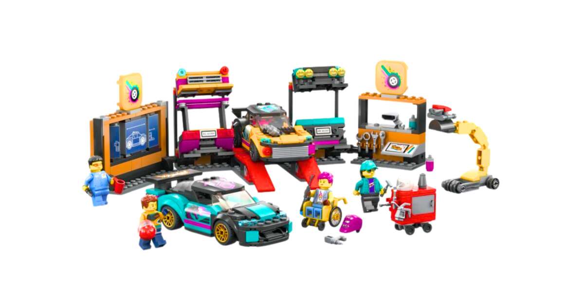 LEGO® City Great Vehicles Custom Car Repair Shop 60389 | Pepita.com