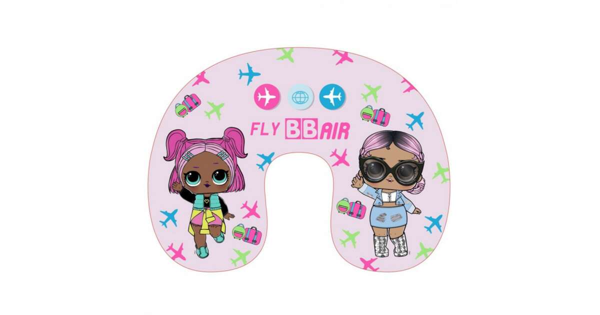 LOL Surprise Fly utazópárna, nyakpárna | Pepita.hu