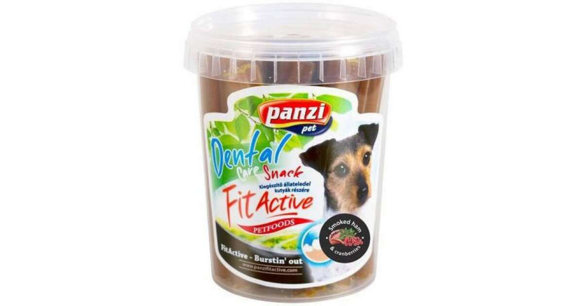 Panzi FitActive Dental Sticks - jutalomfalat (füstölt sajt,sárgarépa ...
