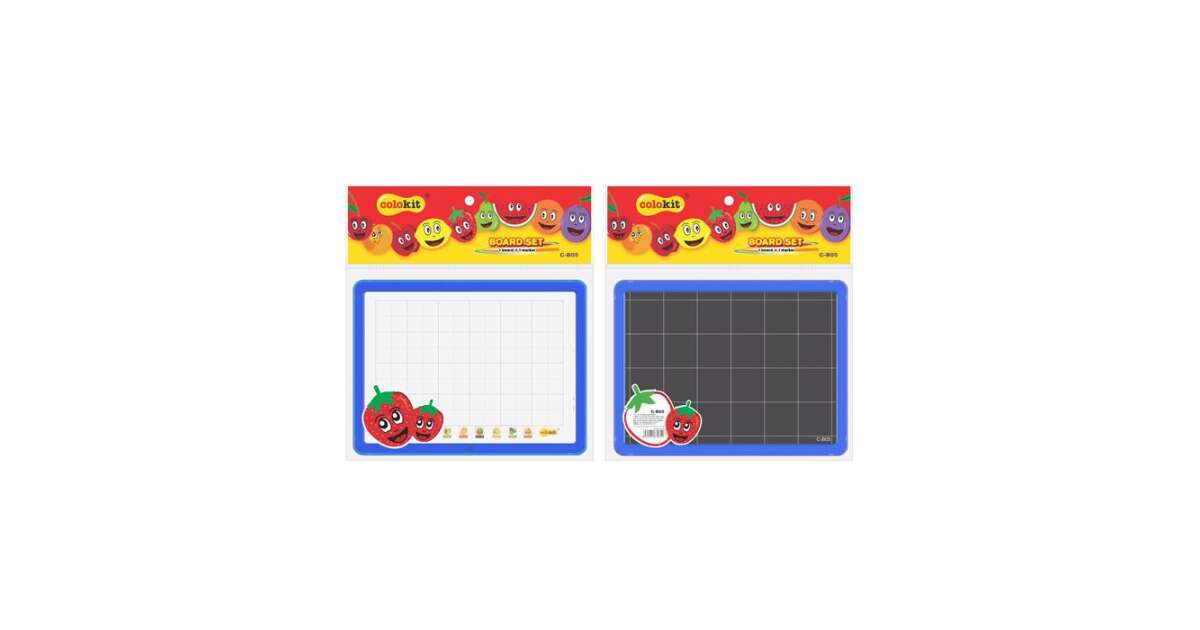 COLOKIT Tábla szett, táblamarkerrel, COLOKIT Board set, kék | Pepita.hu