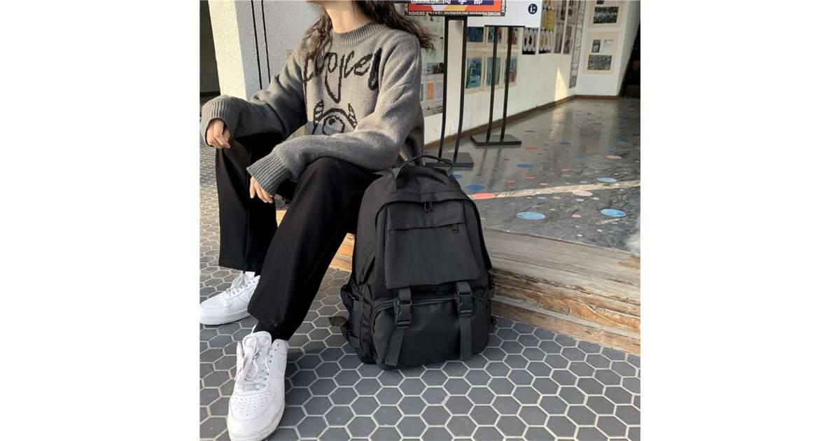 Dollcini, Iskolai hátizsák,424961, Fekete | Pepita.hu