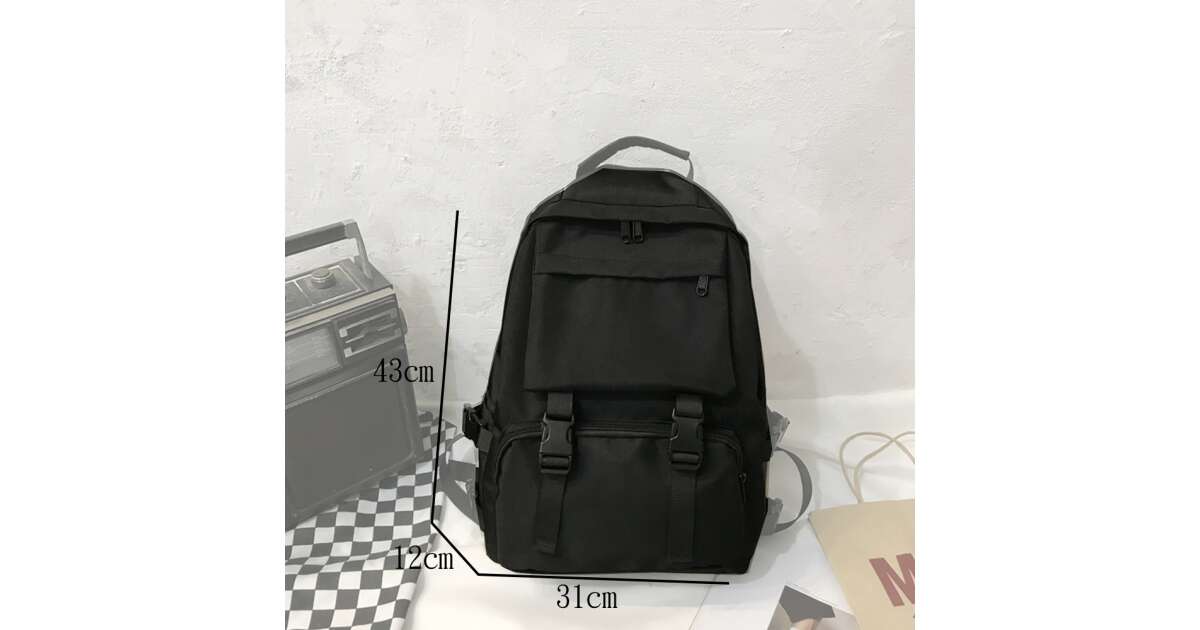 Dollcini, Iskolai hátizsák,424961, Fekete | Pepita.hu