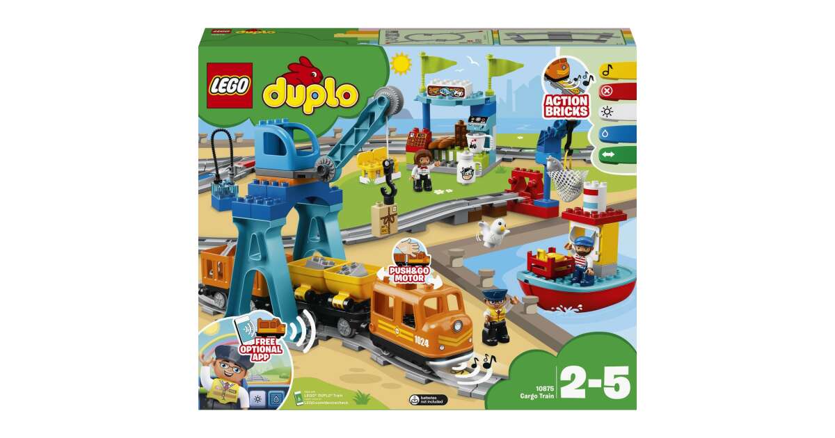 LEGO® DUPLO® Town Freight Train 10875 | Pepita.com