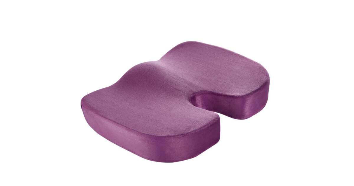 Ej-Products U-alakú Ülőpárna - Memóriahab - Lila - 44x34cm | Pepita.hu