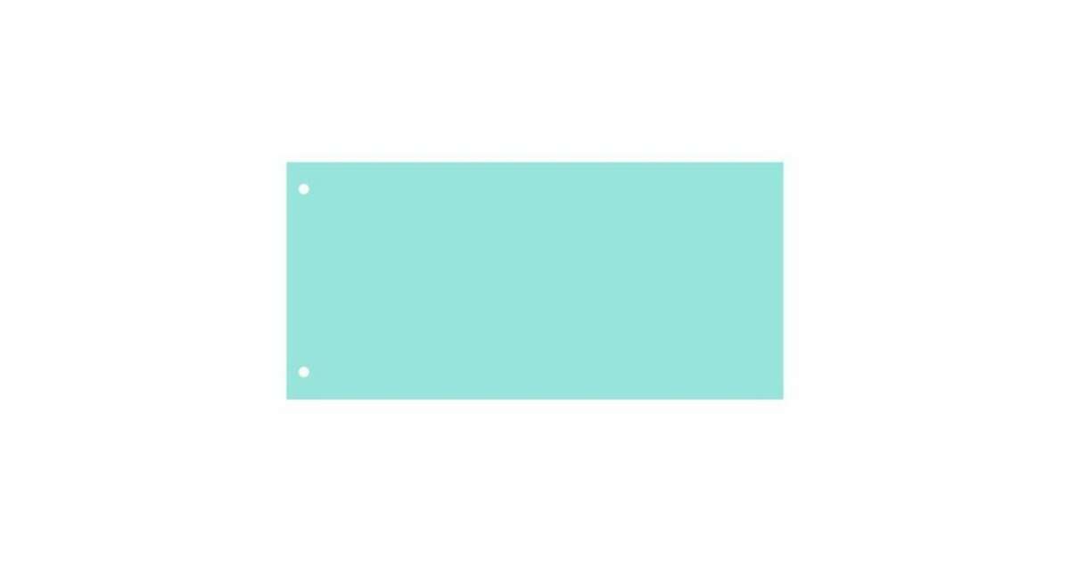 VICTORIA OFFICE Separator strip, cardboard, VICTORIA OFFICE, blue ...