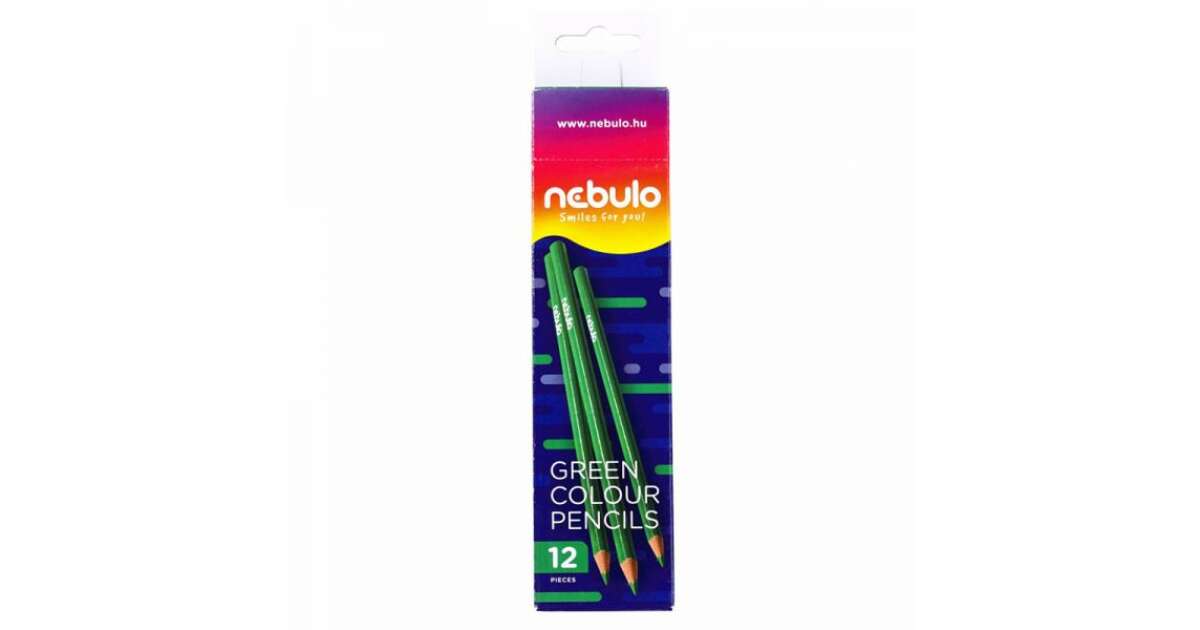 NEBULO zöld színesceruza - 1 darab | Pepita.hu
