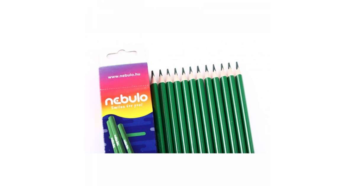 NEBULO zöld színesceruza - 1 darab | Pepita.hu