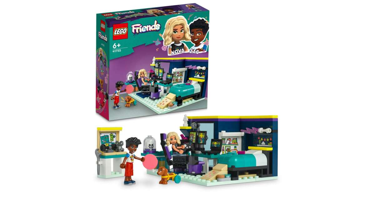 LEGO® Friends Nova szobája 41755 | Pepita.hu