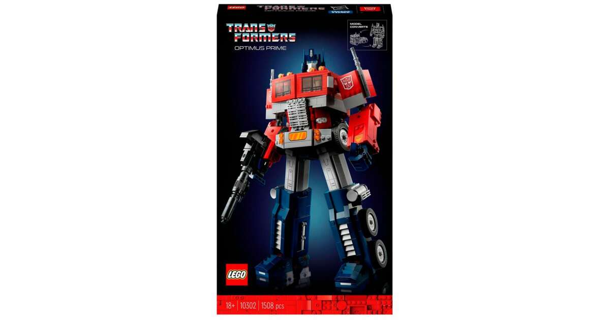 LEGO® (10302) Icons - Optimusz fővezér | Pepita.hu