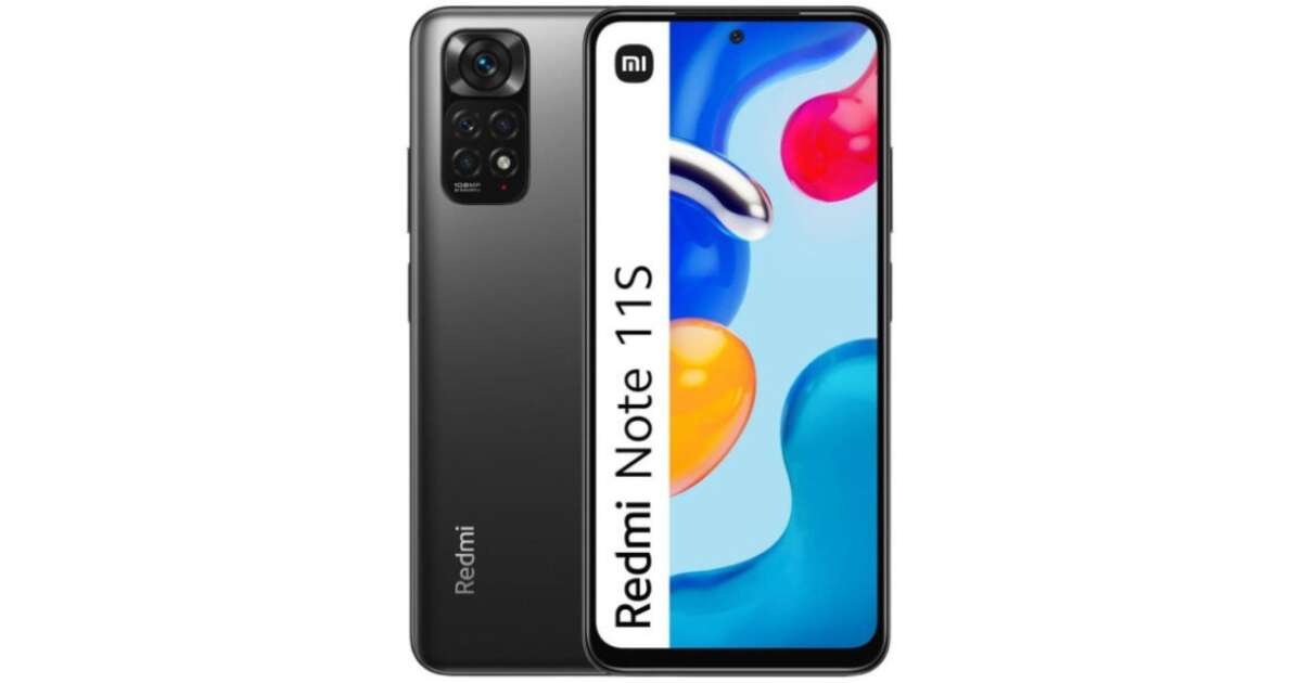Xiaomi Redmi Note 11S 5G - 128GB - Fekete | Pepita.hu