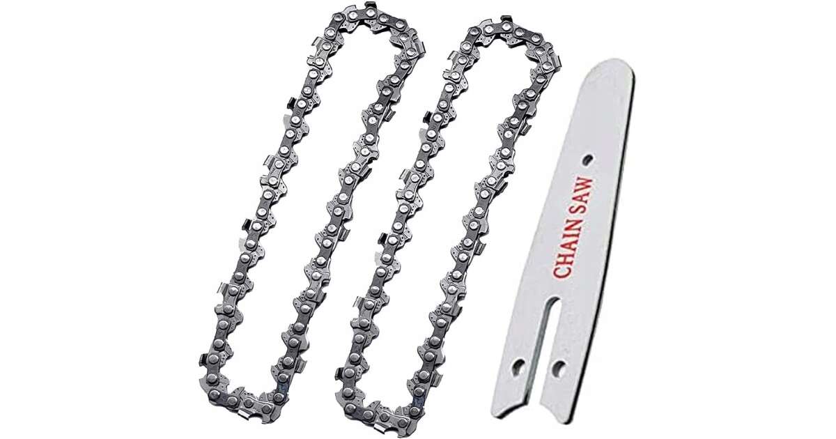 ADEYTOS Láncfűrész Vezetőléc 2x Lánccal - 46 cm | Pepita.hu