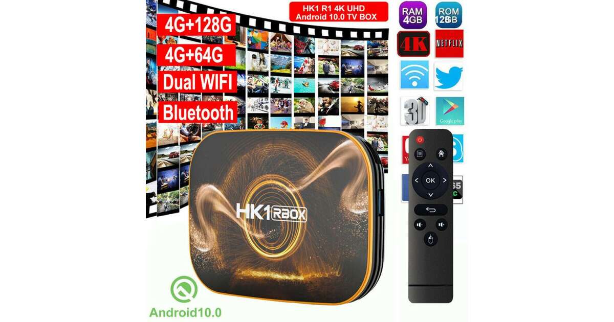 HK1 RBox Smart TV adapter - TV okosító - Android 10 (BBV) | Pepita.hu