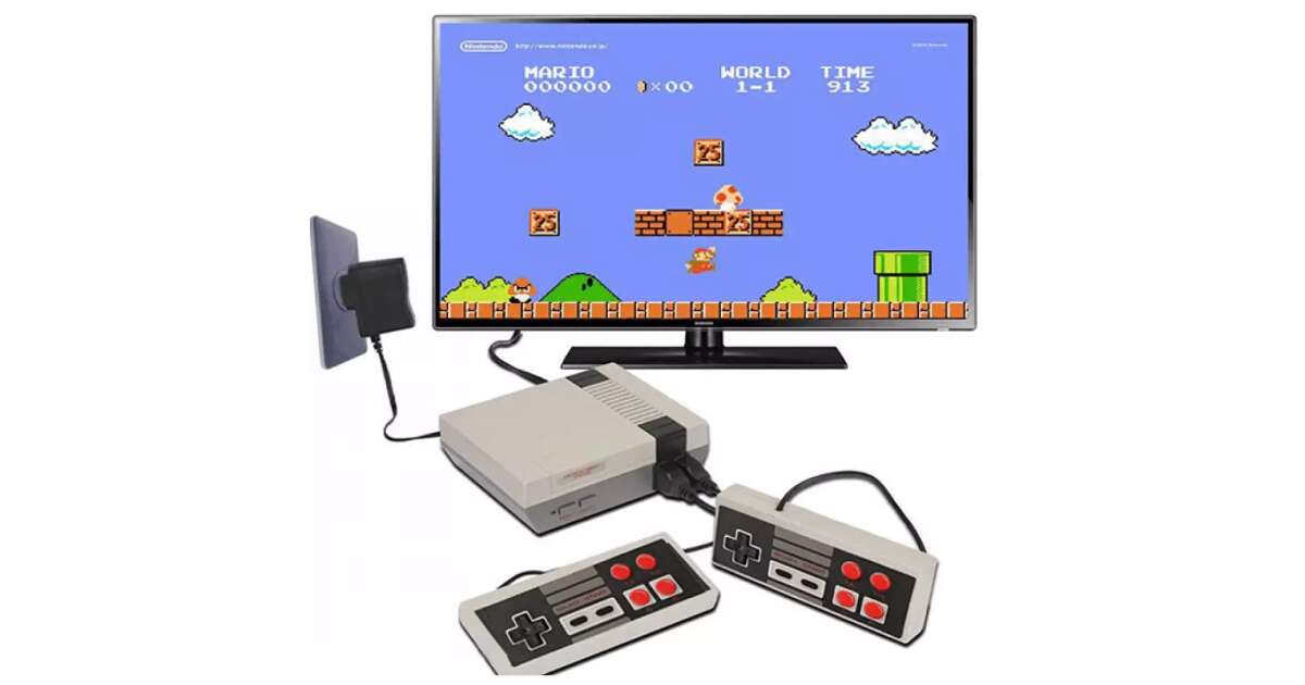Retro Mini Konzol - 620 Játék | Pepita.hu