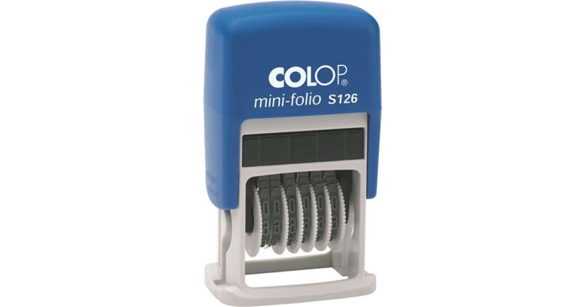 COLOP Számbélyegző, COLOP S126 | Pepita.hu