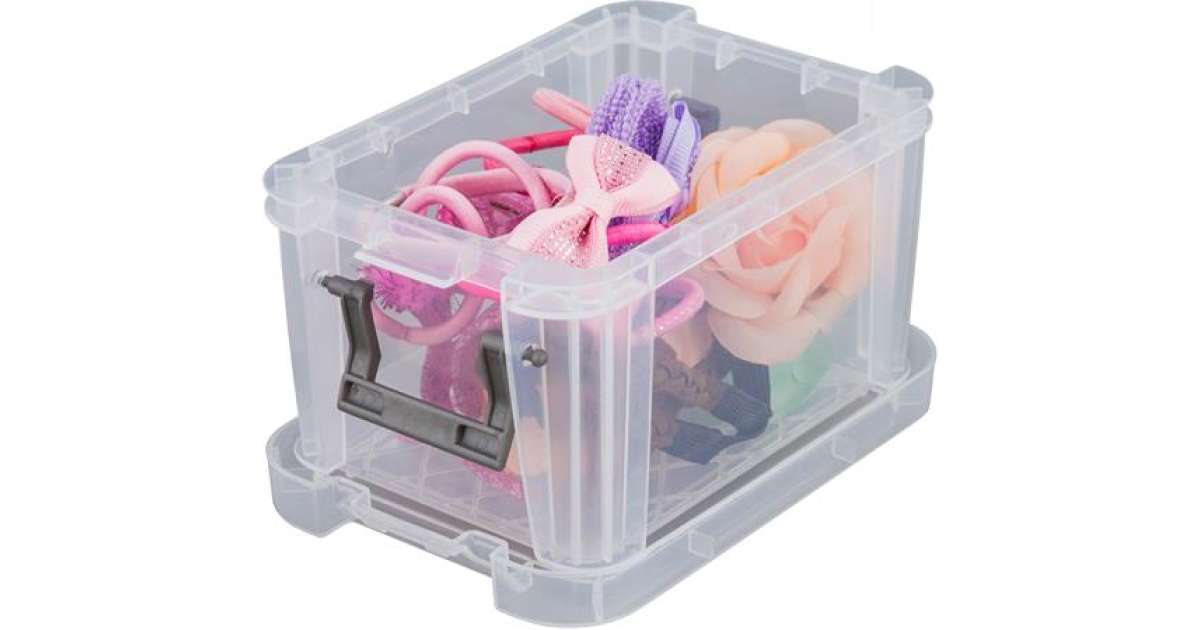 Bewertungen: ALLSTORE Aufbewahrungsbox aus Kunststoff, transparent, 0,5 Liter, ALLSTORE | Pepita.com
