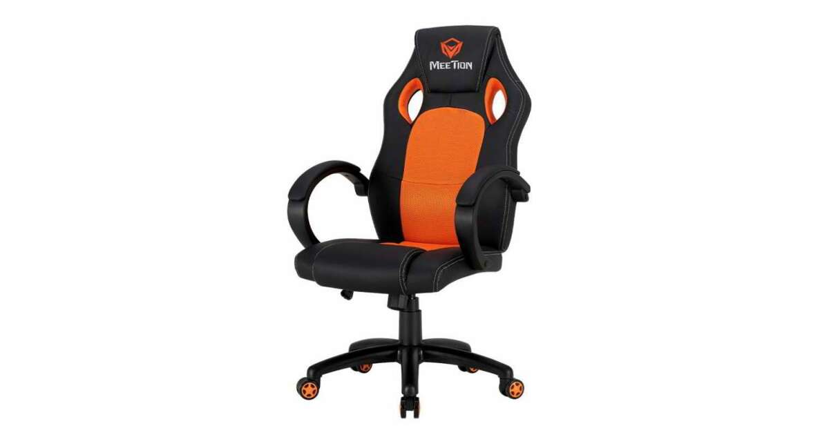 Meetion MT-CHR05 Gamer Chair black/orange | Pepita.com