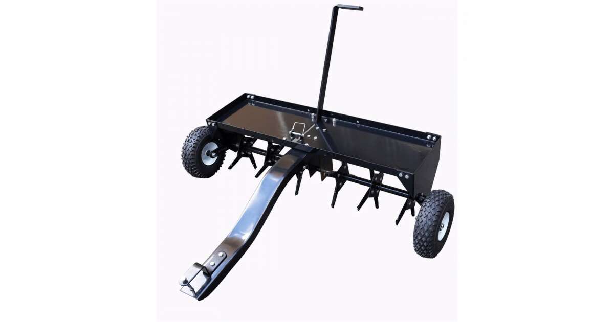 Riwall PRO RPA 102 T vontatható gyepszellőztető / gyeplazító, 102 cm ...